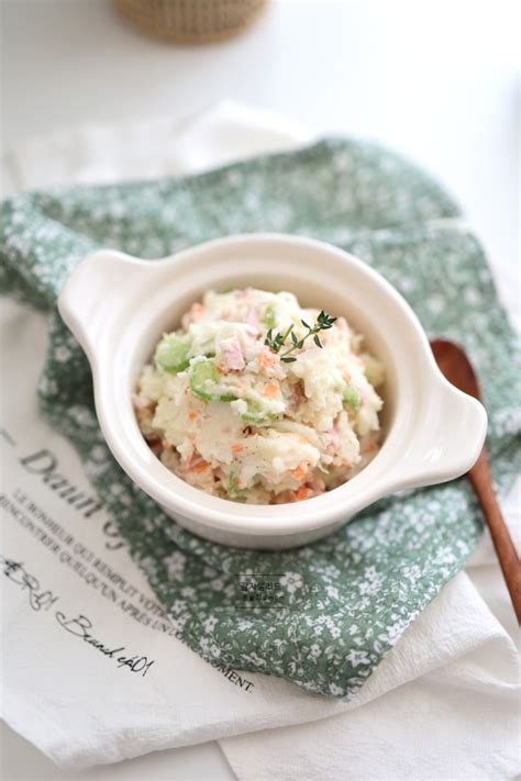 백종원 감자샐러드 만들기 감자사라다 찐 감자요리 오이 마요네즈 감자샐러드 레시피 네이버 블로그