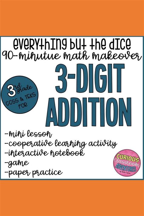 3 Digit Addition Games Anchor Charts Practice Activities Review