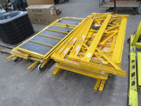 Metal Tech Rolling Scaffold Set Sold As One Bay Area Auction Services