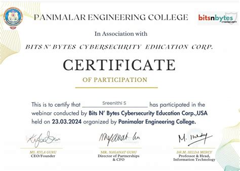 sreenithi s on linkedin cybersecurity webinar