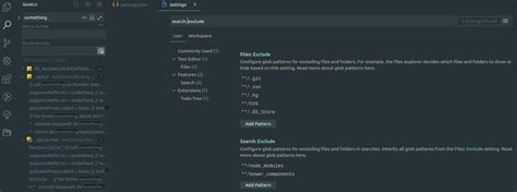 Search Does Not Exclude Node Modules Even After Including In Search Exclude Issue