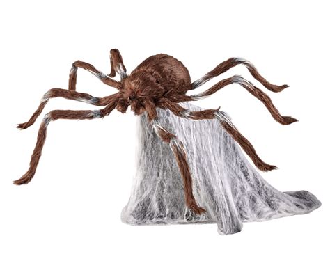 Animated Jumping Brown Spider Prop Off