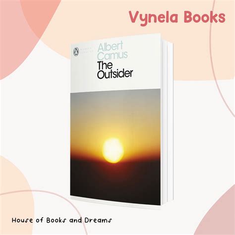 Vynela หนังสือภาษาอังกฤษ The Outsider Penguin Modern Classics