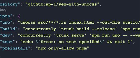 Integrating Unocss With Yew Dev Community