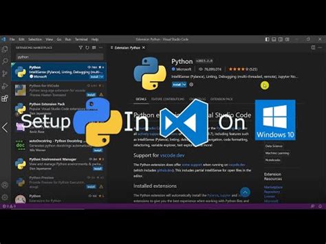 Install Setup Python In Visual Studio Code On Windows YouTube