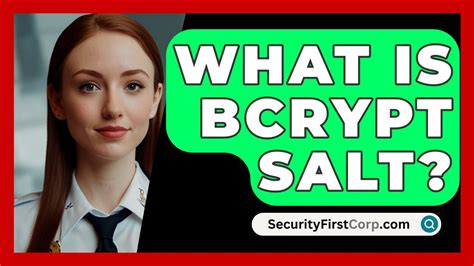 What Is Bcrypt Salt Youtube
