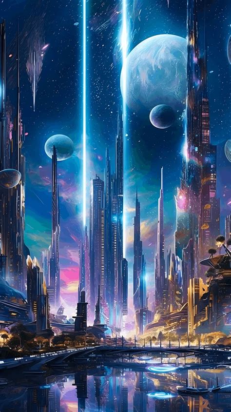 未来太空城市 2 花瓣网