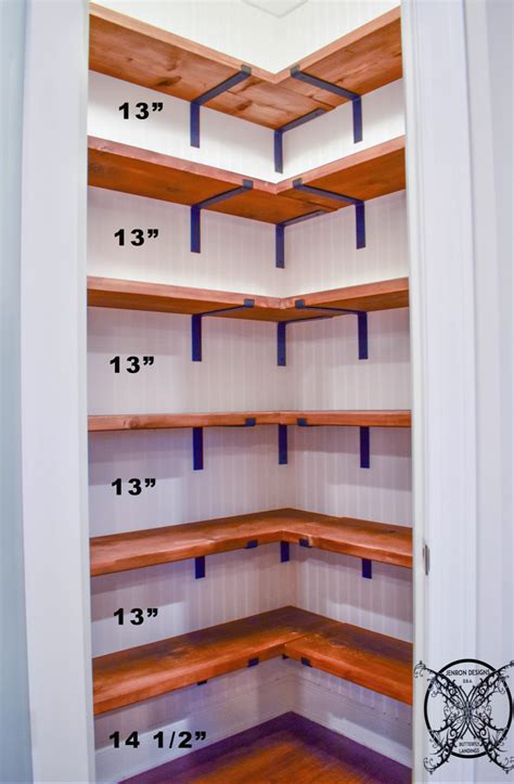 Farmhouse Pantry Shelves Ideas Diy Shelving For Butler Pantry Diy