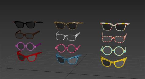Eyeglasses Glasses Optic 3d Model Turbosquid 1548624
