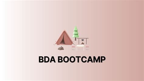 bda 원데이 클래스 and bootcamp