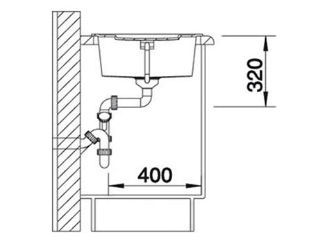 Lava Loiça Blanco Embutido 50 Cm Auto Café 515041 Wortenpt