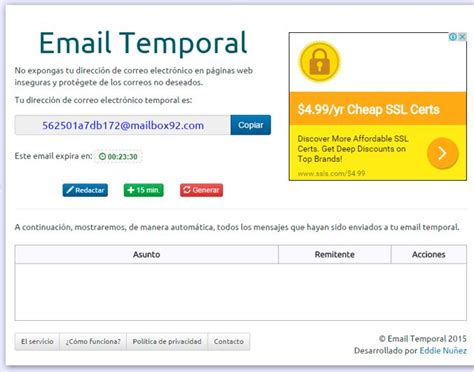El Mejor Servicio De Email Temporal Gratis Hashtag