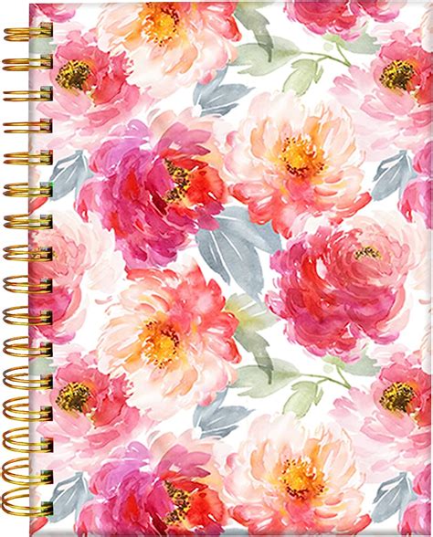 Iampanda Cuaderno De Diario En Espiral Encuadernaci N Fuerte De Doble Alambre Con Papel De