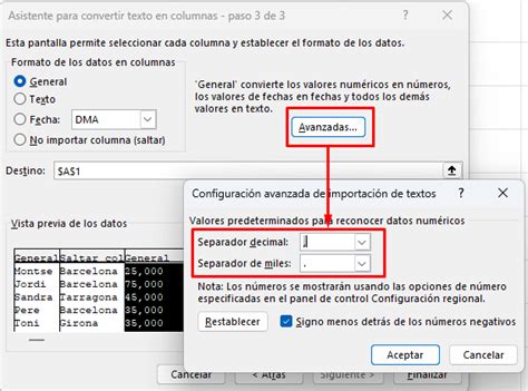 Texto En Columnas Cursos De Excel