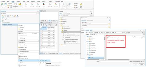 Export Table Gp Tool — Export Table To Mobile Geod Esri Community