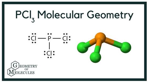 PCl Molecular Geometry Shape And Bond Angles Phosphorous Trichloride