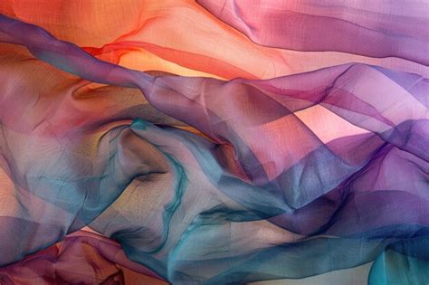 premium photo soft washes of color bleeding into each other ai generated