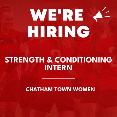 Ctfc Women Are Looking For A Strength And Conditioning Intern Chatham