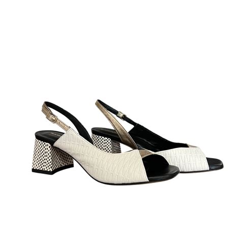 Gianmarco Sorelli Sandalo Multimateriale Burro Oro 3007 Romy