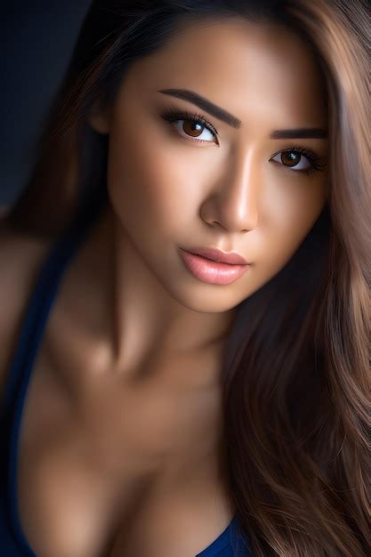 Premium Ai Image Exotic Beauty South East Asian Woman
