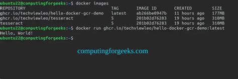 Configure Github Container Registry As Your Docker Registry Computingforgeeks