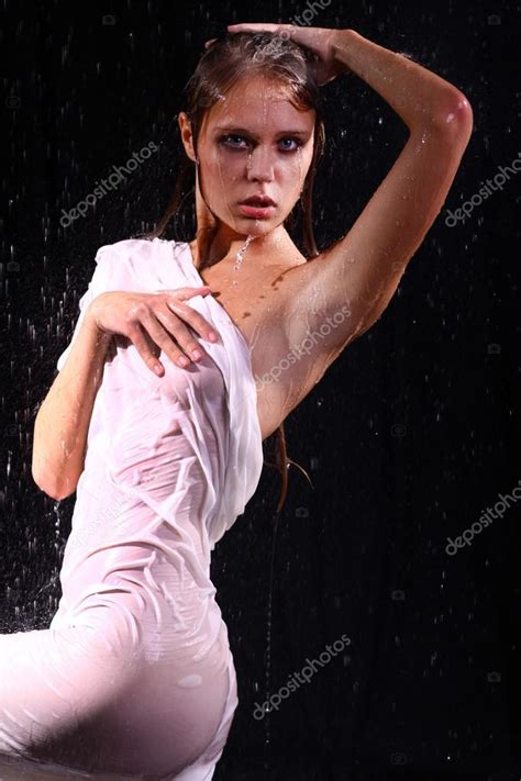 Sexual Wet Woman A Studio Picture Stock Photo By Arkusha 18933777