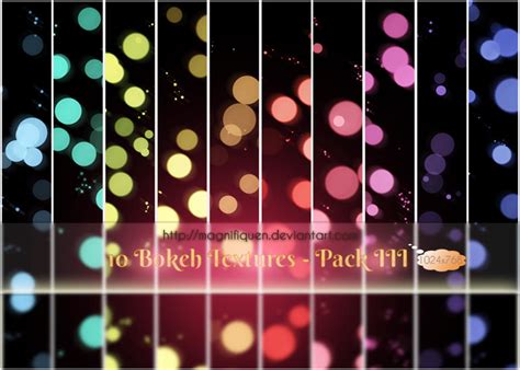 Bokeh Light Textures Pack Iii By Magnifiquen On Deviantart