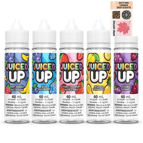 Juiced Up E Liquid 60ml Foggy Gorilla Vaping Co