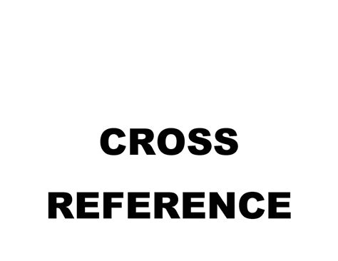 Cross Reference Brand X Metals