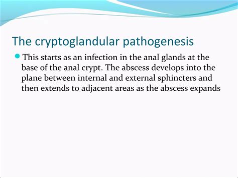 Postanal Space Fistula Ppt