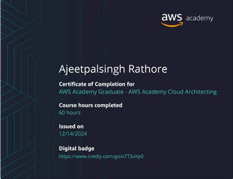 Aws Cloudcomputing Certification Awsacademy Cloudarchitecting