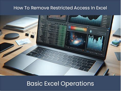 Excel Tutorial How To Remove Restricted Access In Excel