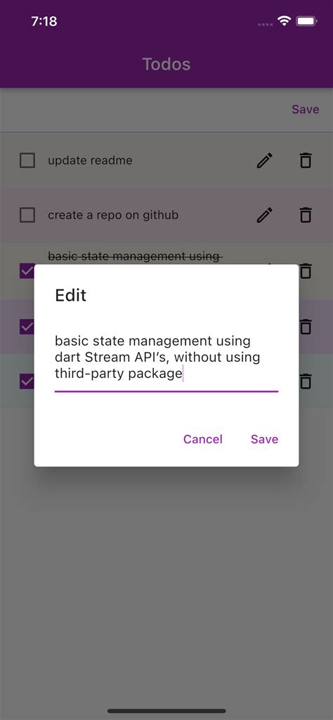 A Todo App Contains Same UI And Different State Management Techniques