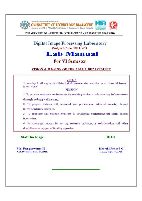 dip lab manual 18ail67 ai and ml applications in structural
