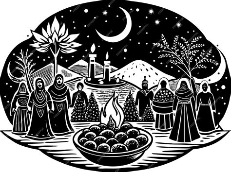 Yalda Night Premium Ai Generated Vector