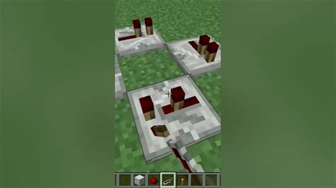 Minecraft Redstone Loop💯🔥 Shorts Gaming Youtube