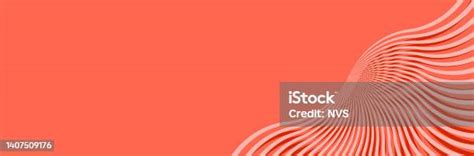 추상적 인 현대 오렌지 산호 배경과 복숭아 네온 라인이 모퉁이에 있습니다 럭셔리 긴 배경 기하학적 예술 디지털 화면 포스터 배너