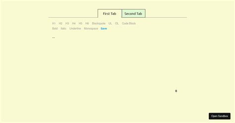 React Note App Codesandbox