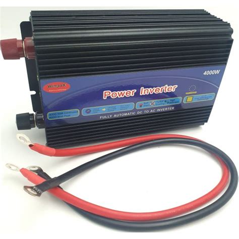 Купить Инвертор преобразователь напряжения Power Inverter 12 220v 4000w в Украине Кактус