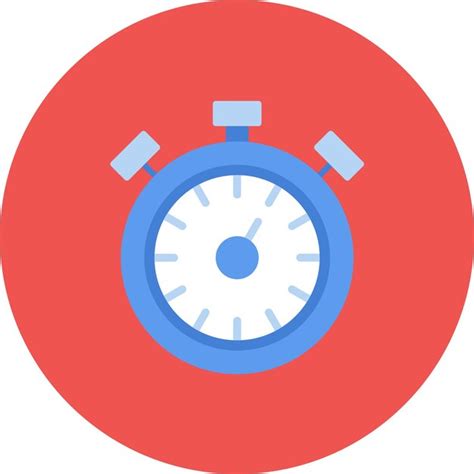 Premium Vector Chronometer Flat Illustration