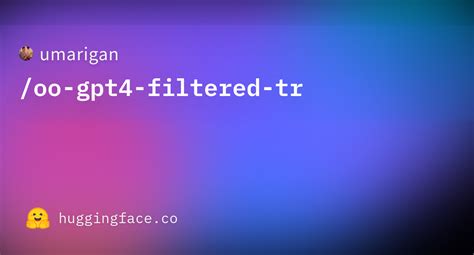 Umariganoo Gpt4 Filtered Tr · Datasets At Hugging Face