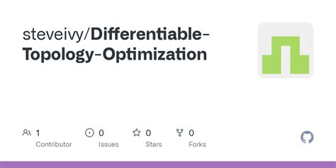 Github Steveivydifferentiable Topology Optimization