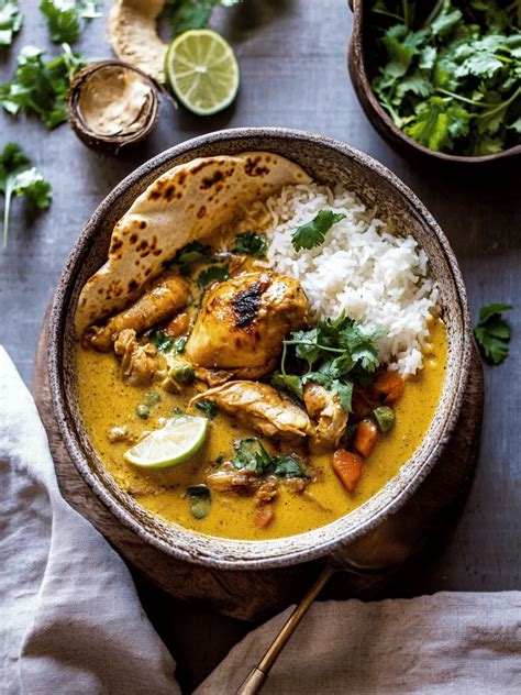 Irresistible Coconut Milk Braised Chicken With Sweet Potatoes