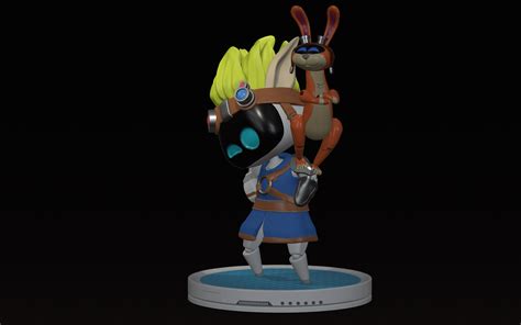 🤖 Astrobot Jak And Daxter Cameo Bot Astros Playroom 3d Print Sla
