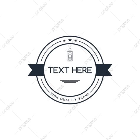 Electric Cigarette Vector Png Images Electric Cigarette Badge Label