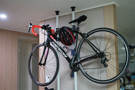 자전거 거치대 2단 실내에도 설치 가능해요 네이버 블로그