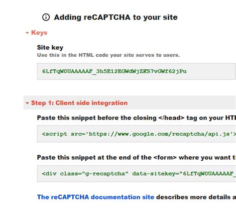 Recaptcha Error For Site Owner Invalid Domain For Site Key For