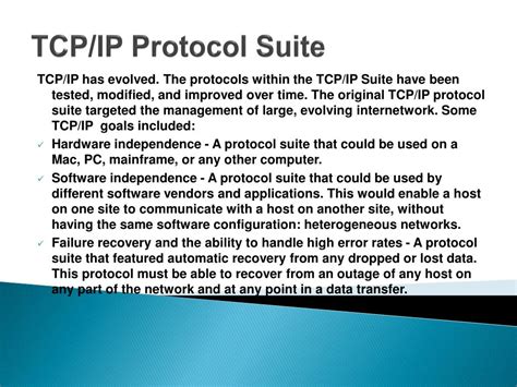 PPT TCP IP PROTOCOL STACK PowerPoint Presentation Free Download ID