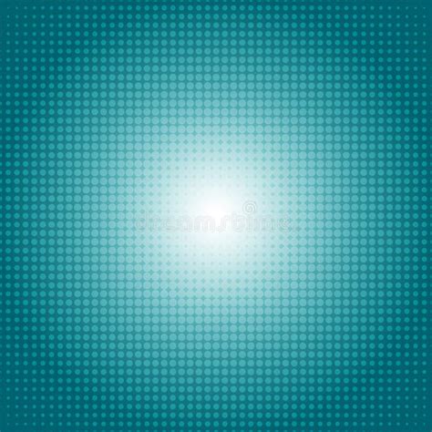 Vector Dot Gradient Green Halftone Pattern Abstract Background Concept Stock Illustration
