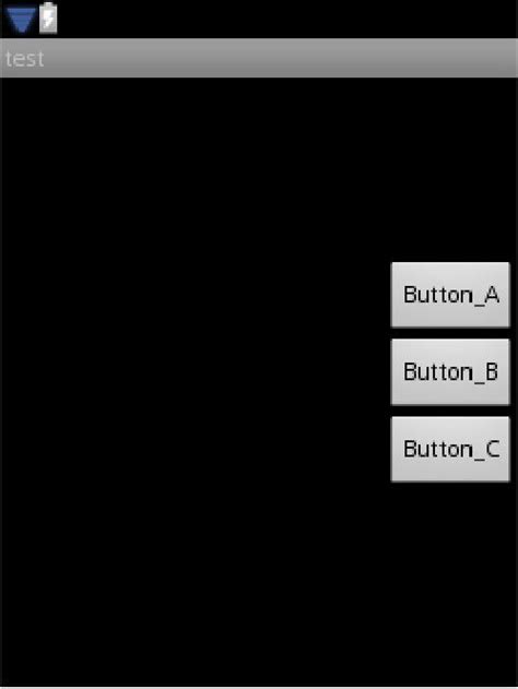 Android Can I Use Layoutweight To Position A Relativelayout Stack